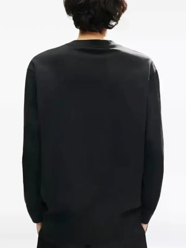 Kenzo Logo-embroidered Long-sleeve T-shirt