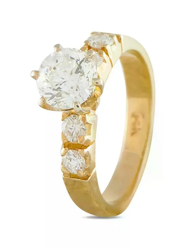 LB EXCLUSIVE 1.55 Carat Diamond Ring In 14k Yellow