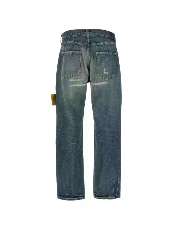 Undercover Embroidered Distressed Jeans