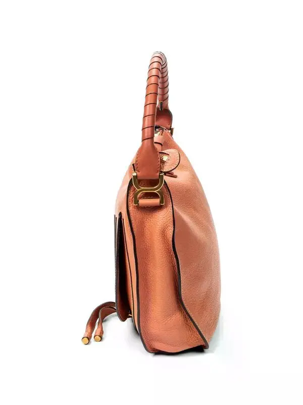 Chloé Medium Marcie Leather Shoulder Bag - Brown