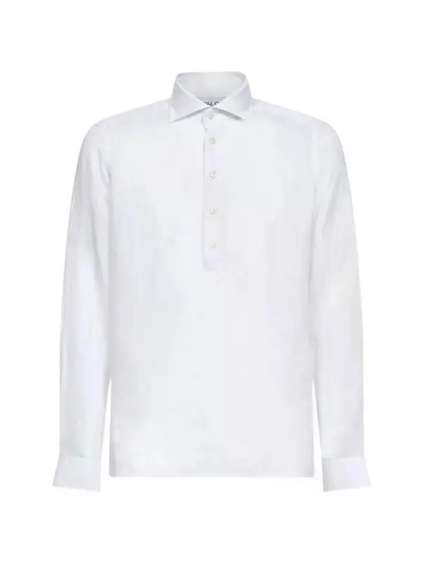 GUGLIELMINOTTI Long-sleeve Popover Shirt