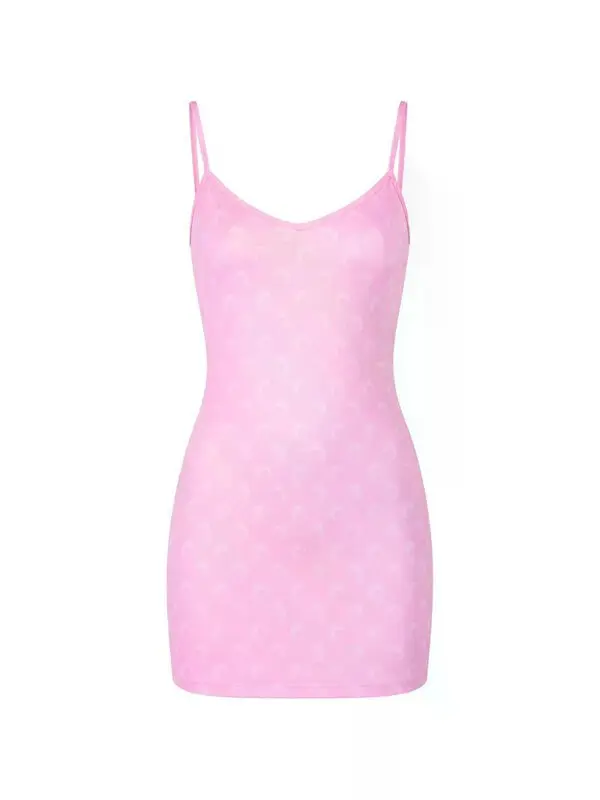 MARINE SERRE Moon Print Jersey Dress