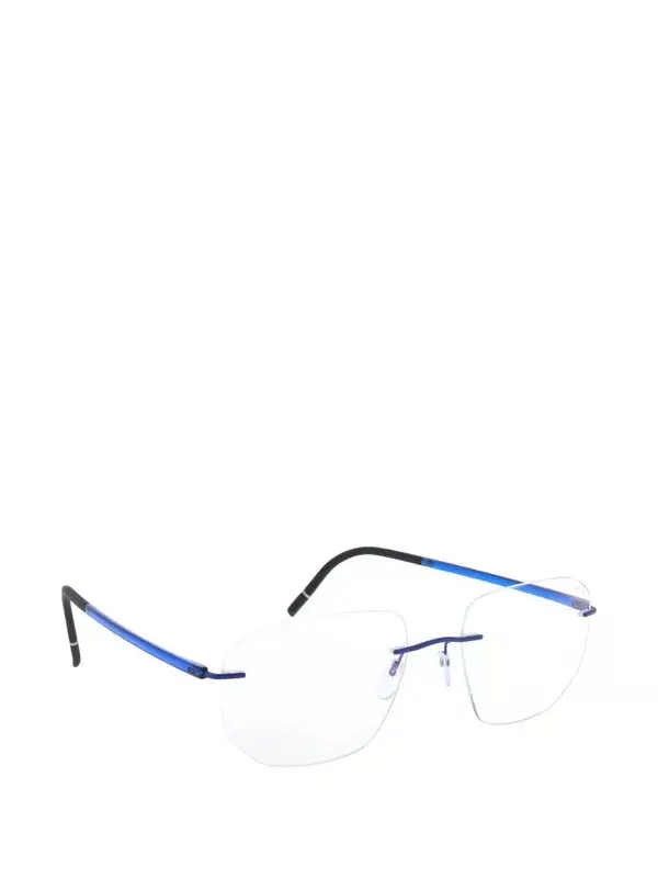 SILHOUETTE Rimless Geometric-frame Glasses