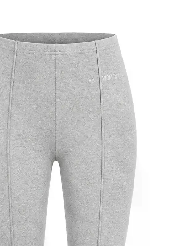 Vetements Cropped Drawstring Hem Trousers