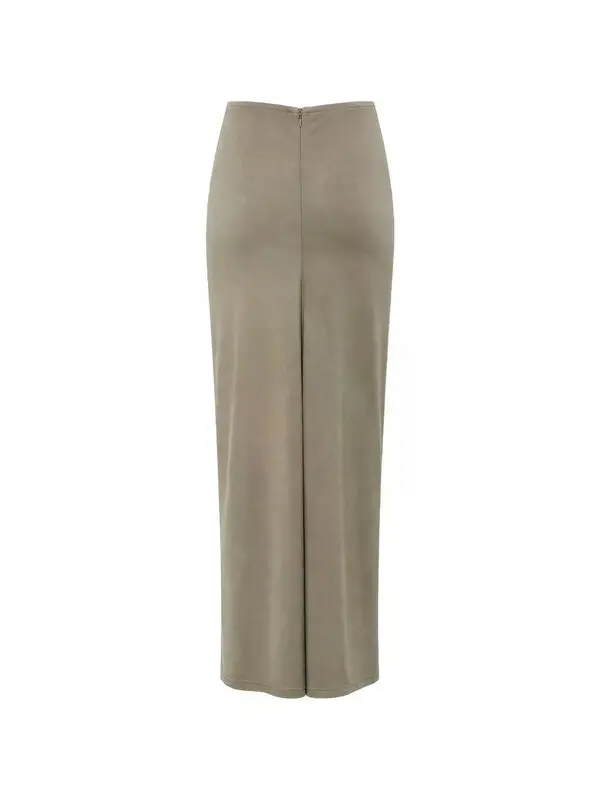 Christopher Esber Bezel Quartz Maxi Skirt - Neutrals