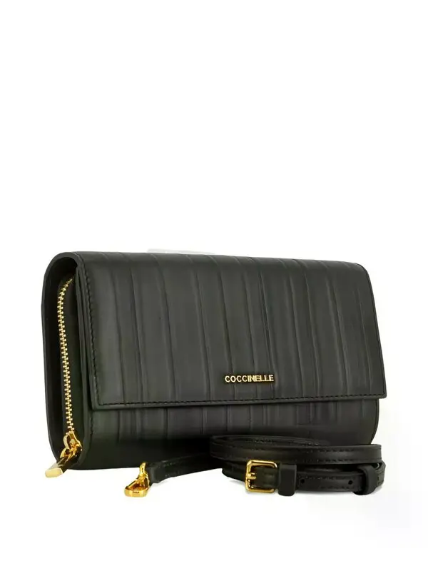 COCCINELLE Plissé-effect Foldover Wallet
