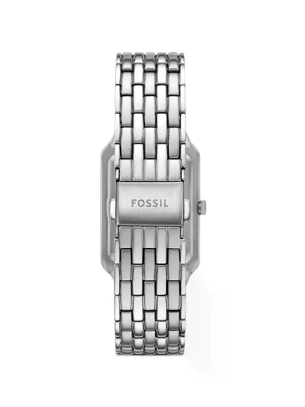 Fossil Raquel Rectangular Watch With Sun And Moon Sub-dial