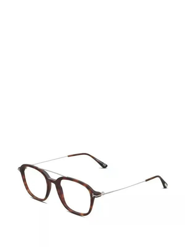 TOM FORD Rectangle Frame Eyeglasses - Gold