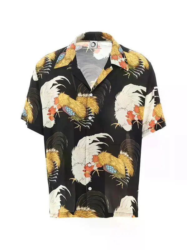 ENDLESS JOY Rooster Printed Shirt