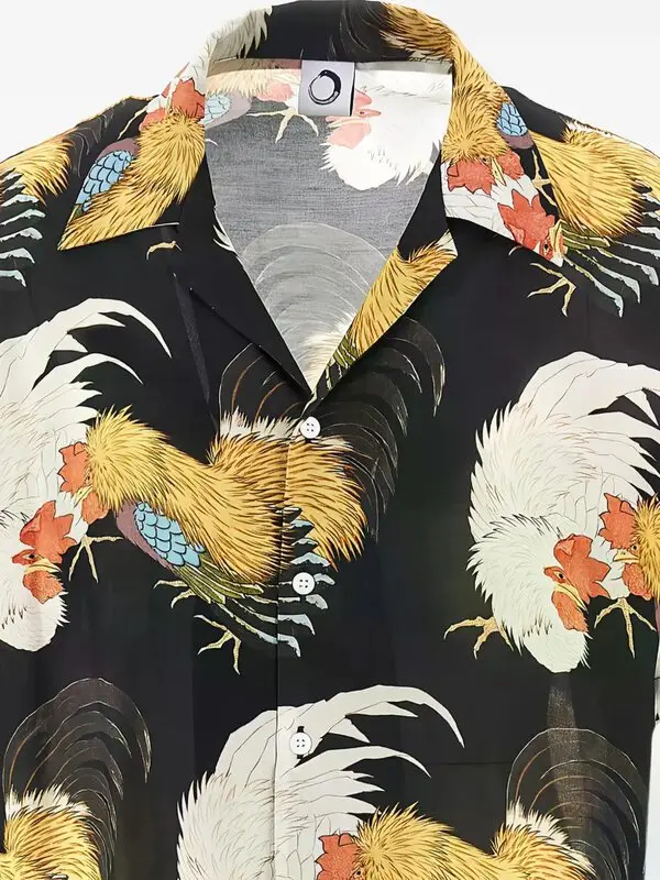 ENDLESS JOY Rooster Printed Shirt