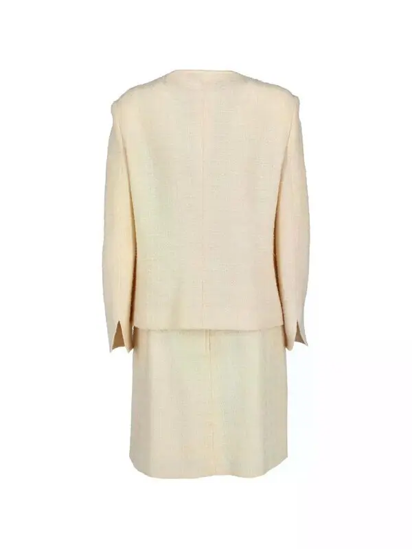 MILA SCHON Bouclé Knit Skirt Suit