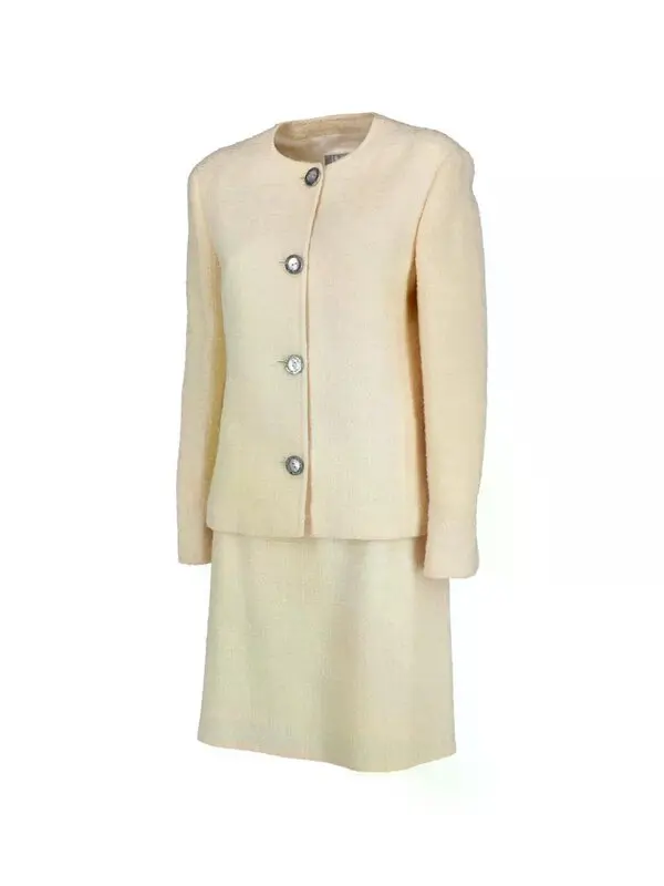 MILA SCHON Bouclé Knit Skirt Suit