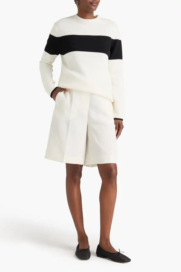TOTEME Crepe Tailored Shorts