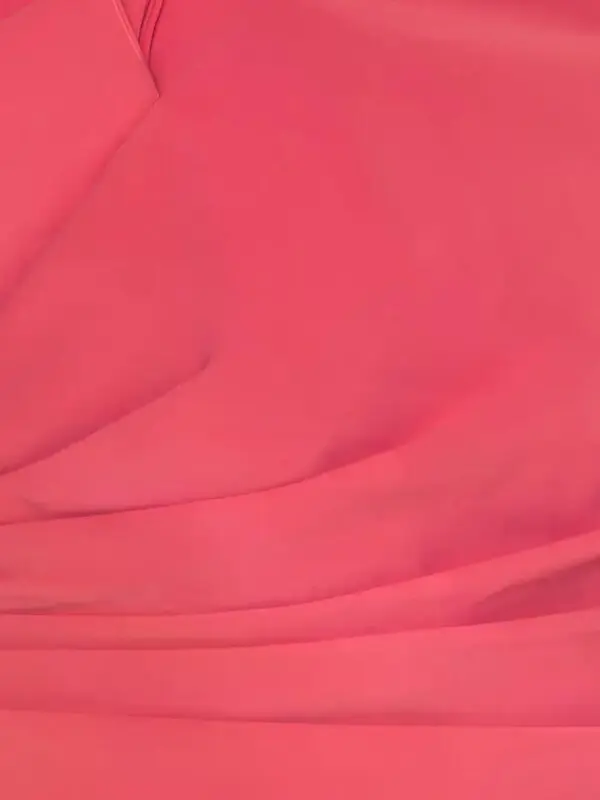 ARMANI One-shoulder Pleated Bow Dress