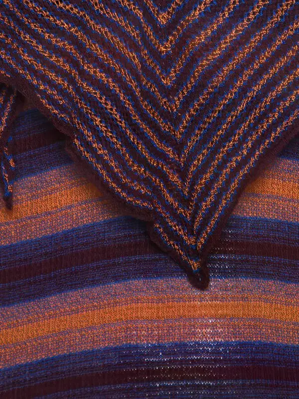 Missoni Striped Racerback Top - Brown