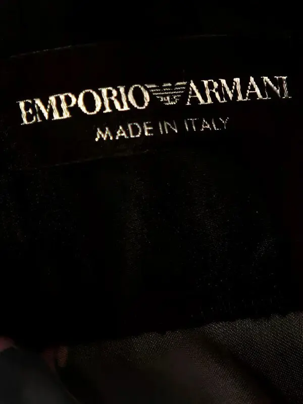 Emporio Armani Lace Overlay Dress
