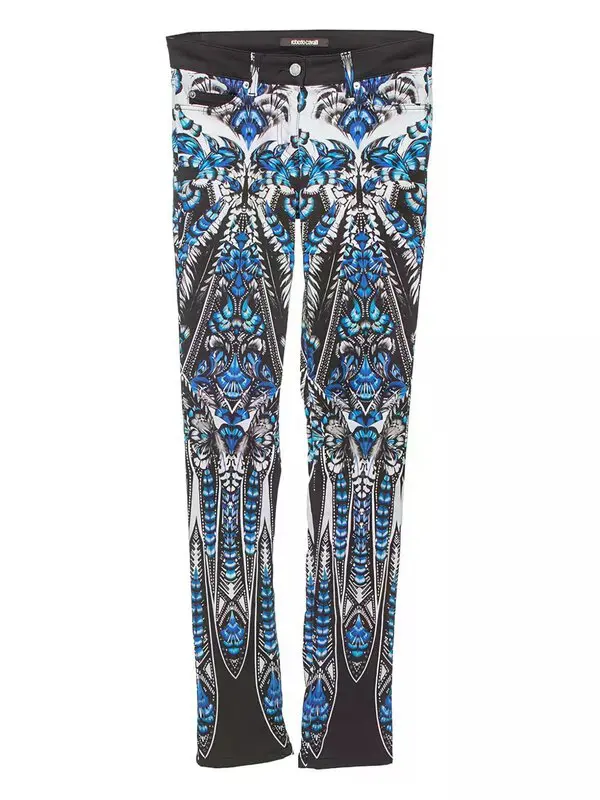 Roberto Cavalli Printed Trousers