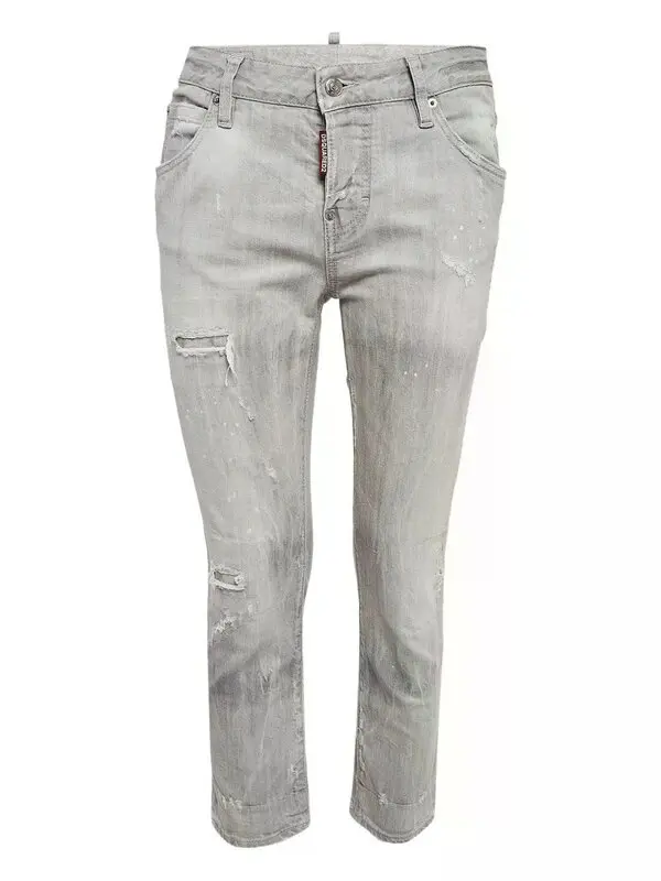 Dsquared2 Distressed Effect Jeans - Grey