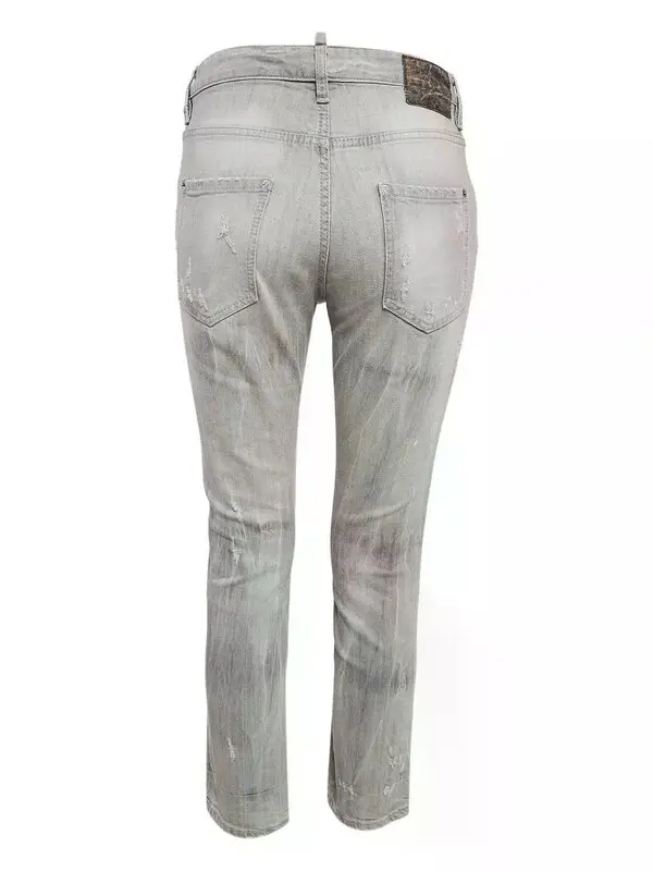Dsquared2 Distressed Effect Jeans - Grey