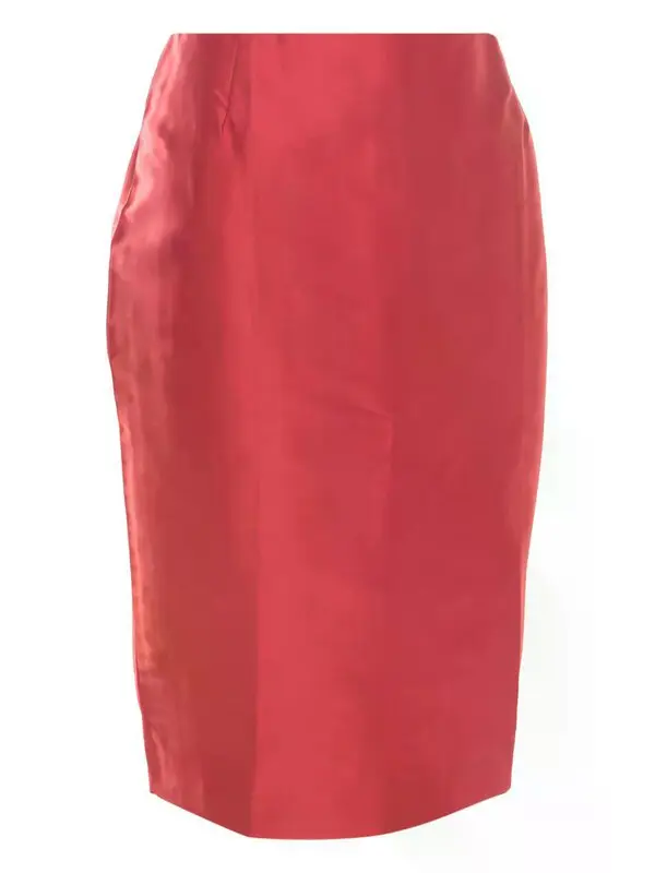 Escada Silk Pencil Skirt