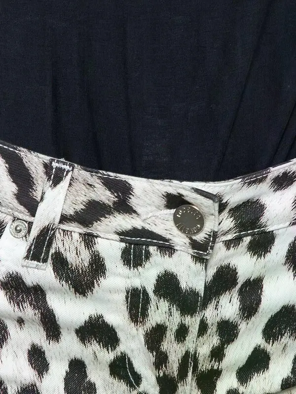 Roberto Cavalli Animal Print Trousers