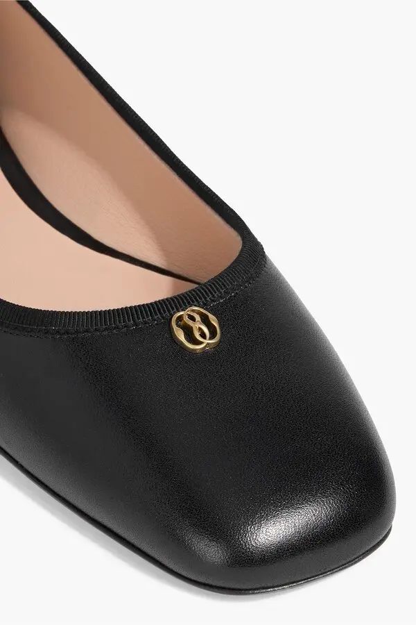 Bally Biuty Leather Ballet Flats
