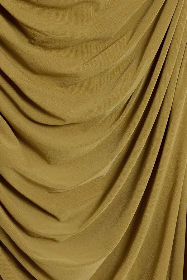 Ronny Kobo Sophia Draped Jersey Maxi Dress