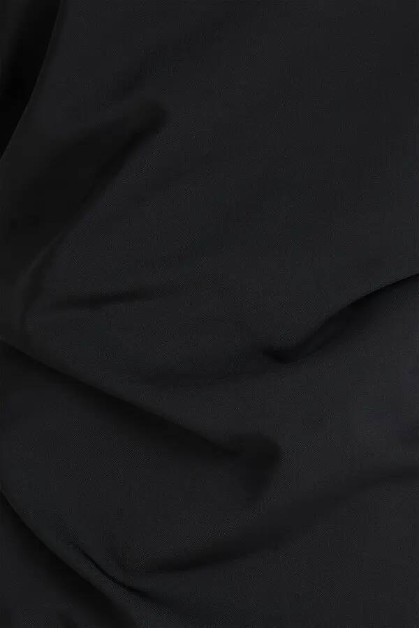 RÓHE One-shoulder Asymmetric Grain De Poudre Top