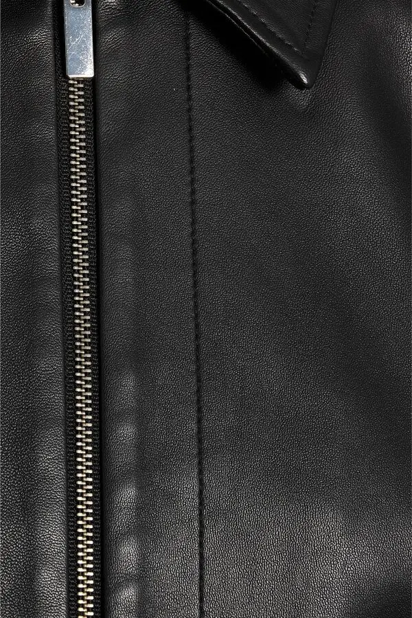 Theory Leather Zip-up Jacket