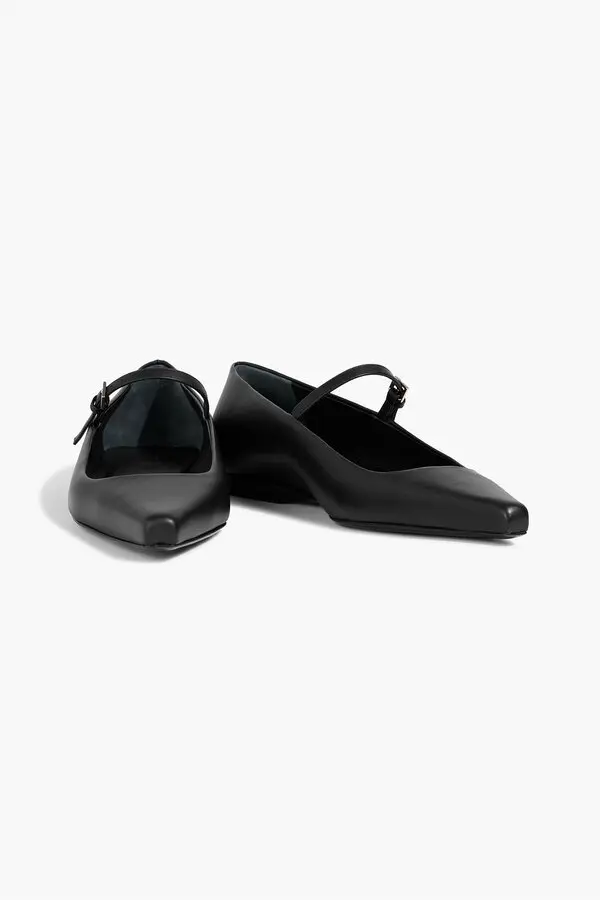 Loulou De Saison Alice Leather Mary Jane Flats