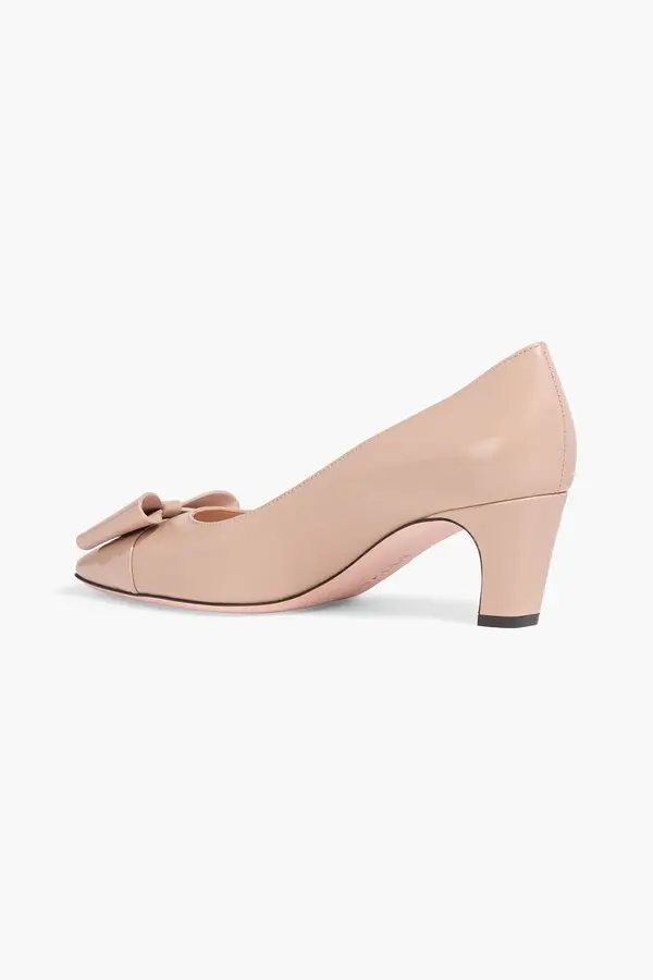 Bally Bemily Bow Detailed Leather Pumps