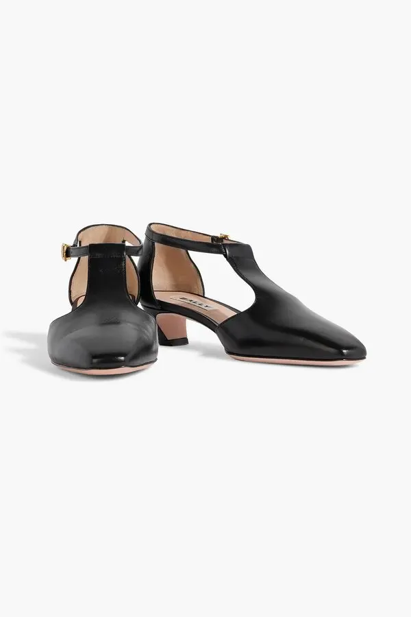 Bally Symira Leather Mary Jane Pumps