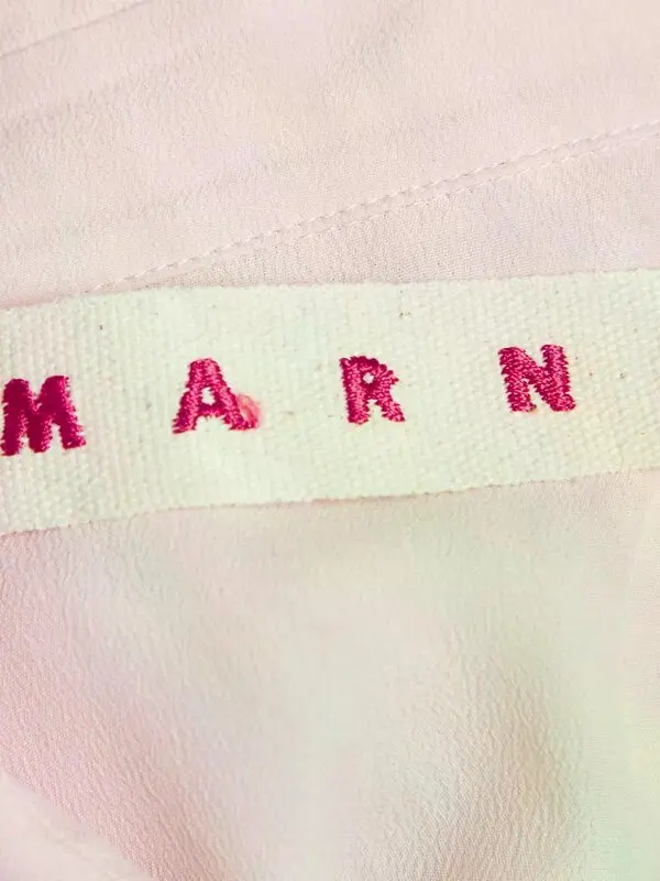 Marni Side-tie Crepe Shirt