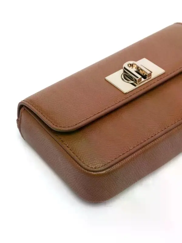 Furla Logo Plaque Satchel Bag