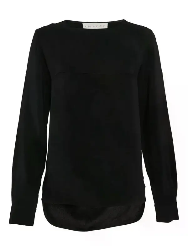 Stella McCartney Long-sleeve Crew Neck Blouse