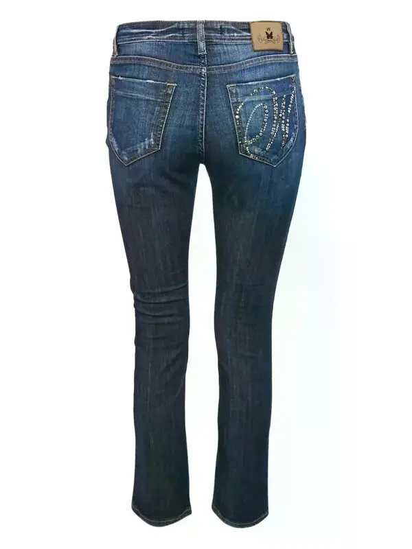Max Mara Crystal Embellished Jeans