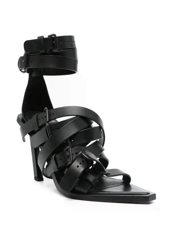 ANN DEMEULEMEESTER Leather Heeled Sandals