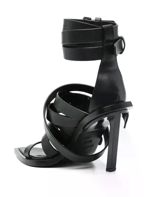 ANN DEMEULEMEESTER Leather Heeled Sandals