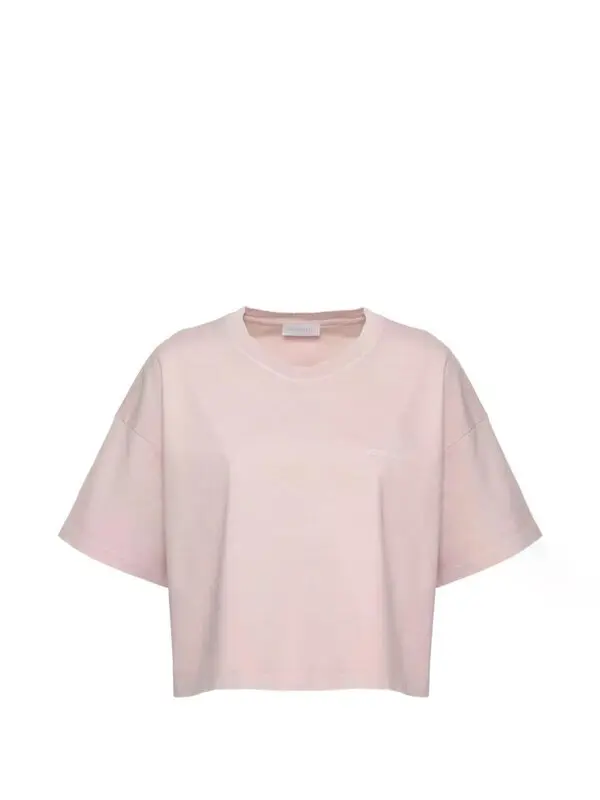 DONDUP Embroidered Cropped T-shirt