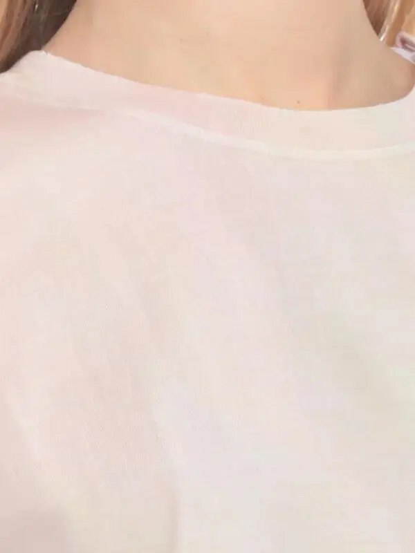 DONDUP Embroidered Cropped T-shirt