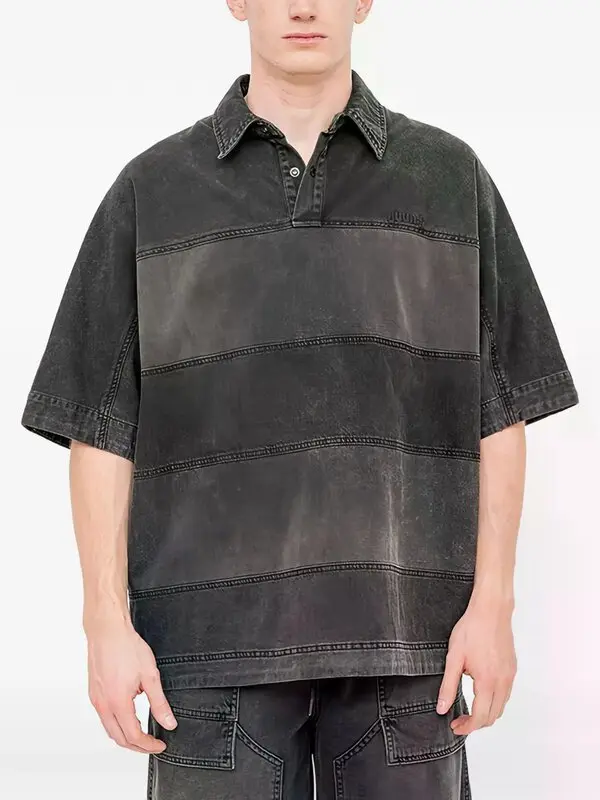 JUUN.J Panelled Polo Shirt