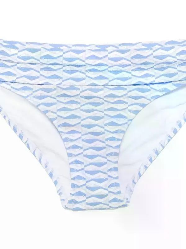 Heidi Klein Geometric Print Bikini Bottoms