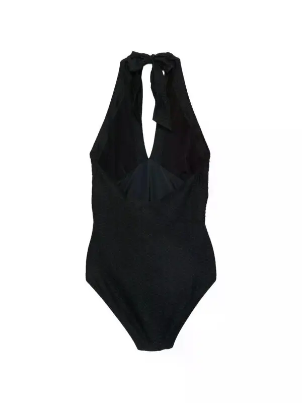 Heidi Klein Textured Halterneck Swimsuit