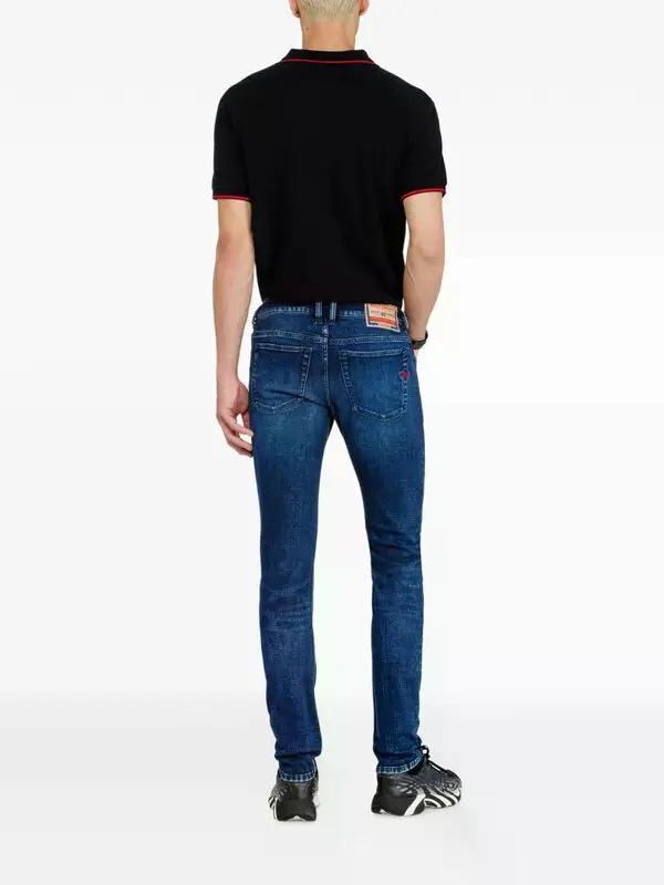DIESEL® Sleenker Skinny Jeans Low Waist 1979 - Blue