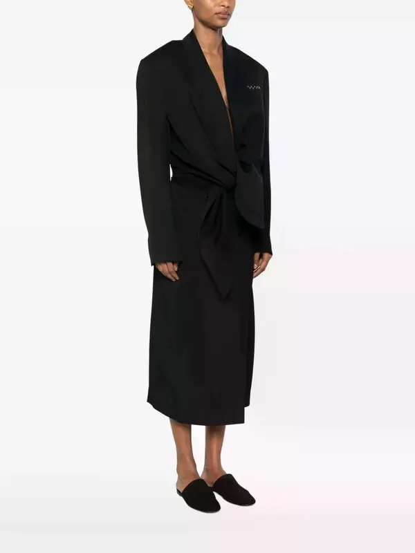 Calvin Klein Petunia Asymmetric Oversized Jacket