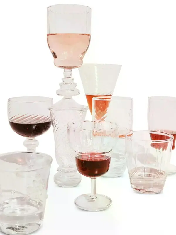 SERAX X Waww La Table Nabucho 10 Fluted Glass