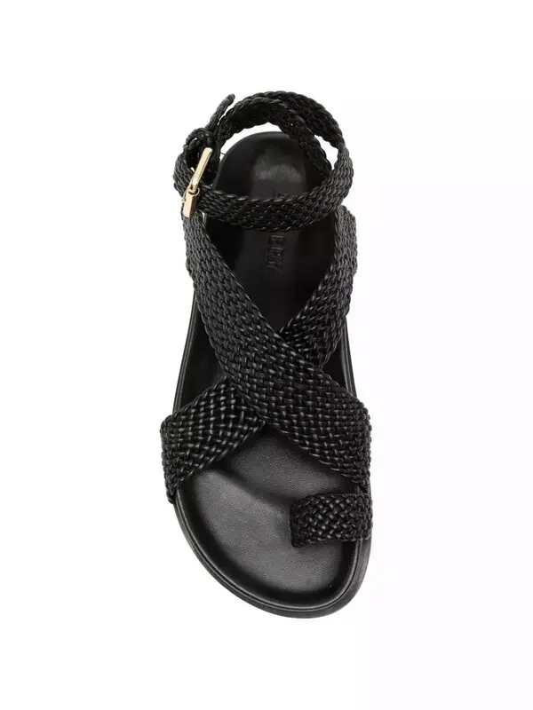 A.emery Jalen Woven Sandals - Black