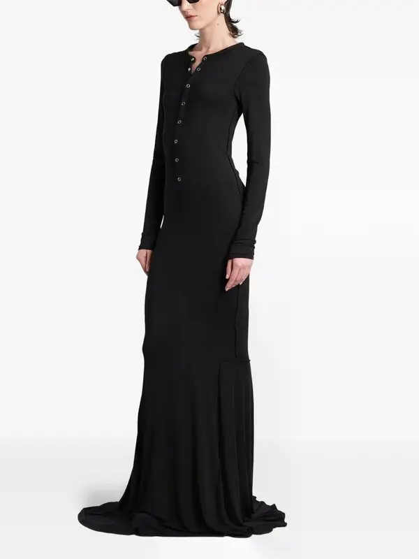 ANGELICA MONTINI Ludovica Button-up Maxi Dress