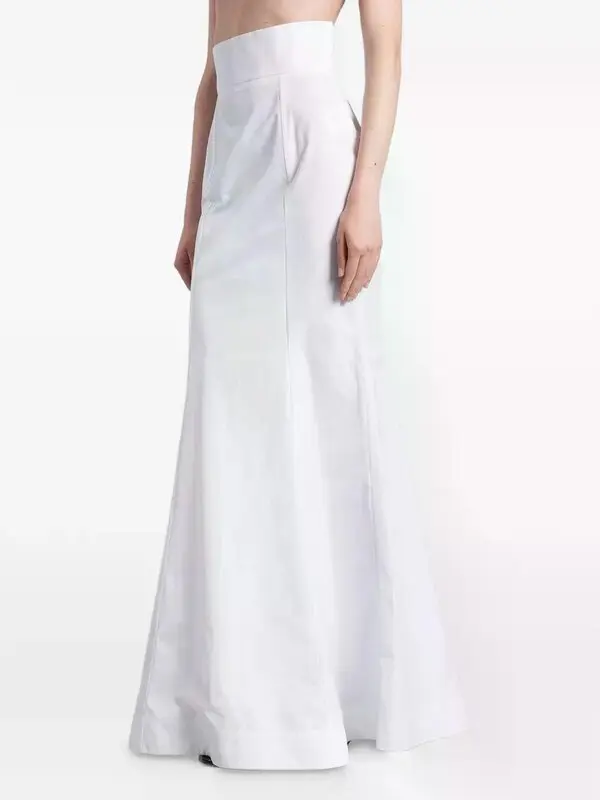 ANGELICA MONTINI Bianca High-waisted Maxi Skirt