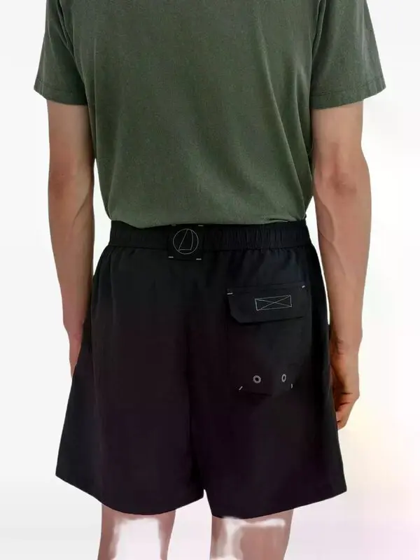 MURPHY&NYE Logo Print Drawstring Swim Shorts